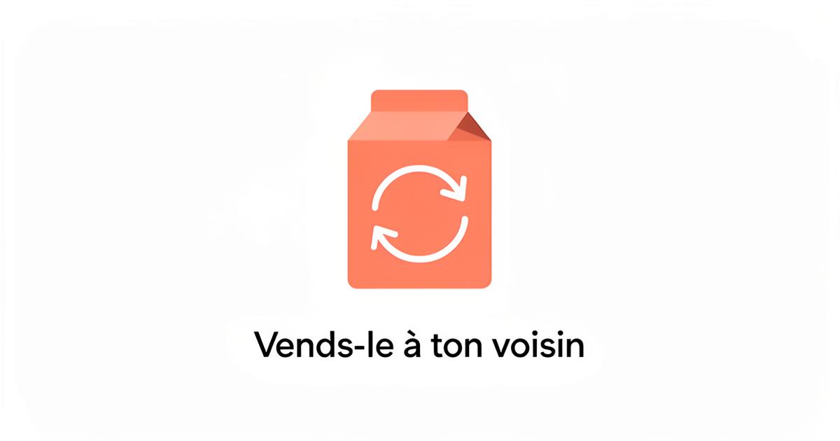 Brol - Vends-le à ton voisin | Économie circulaire locale